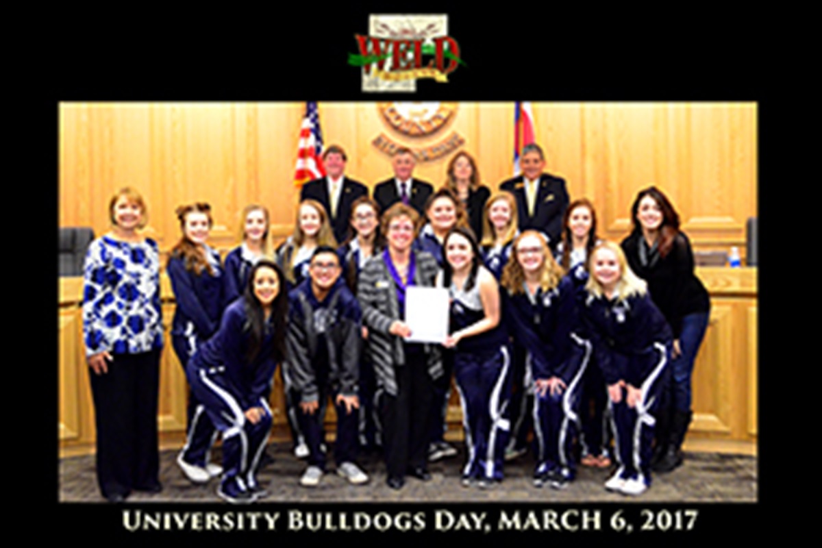 March 6 Proclaimed UH Bulldogs Day! – Weld County